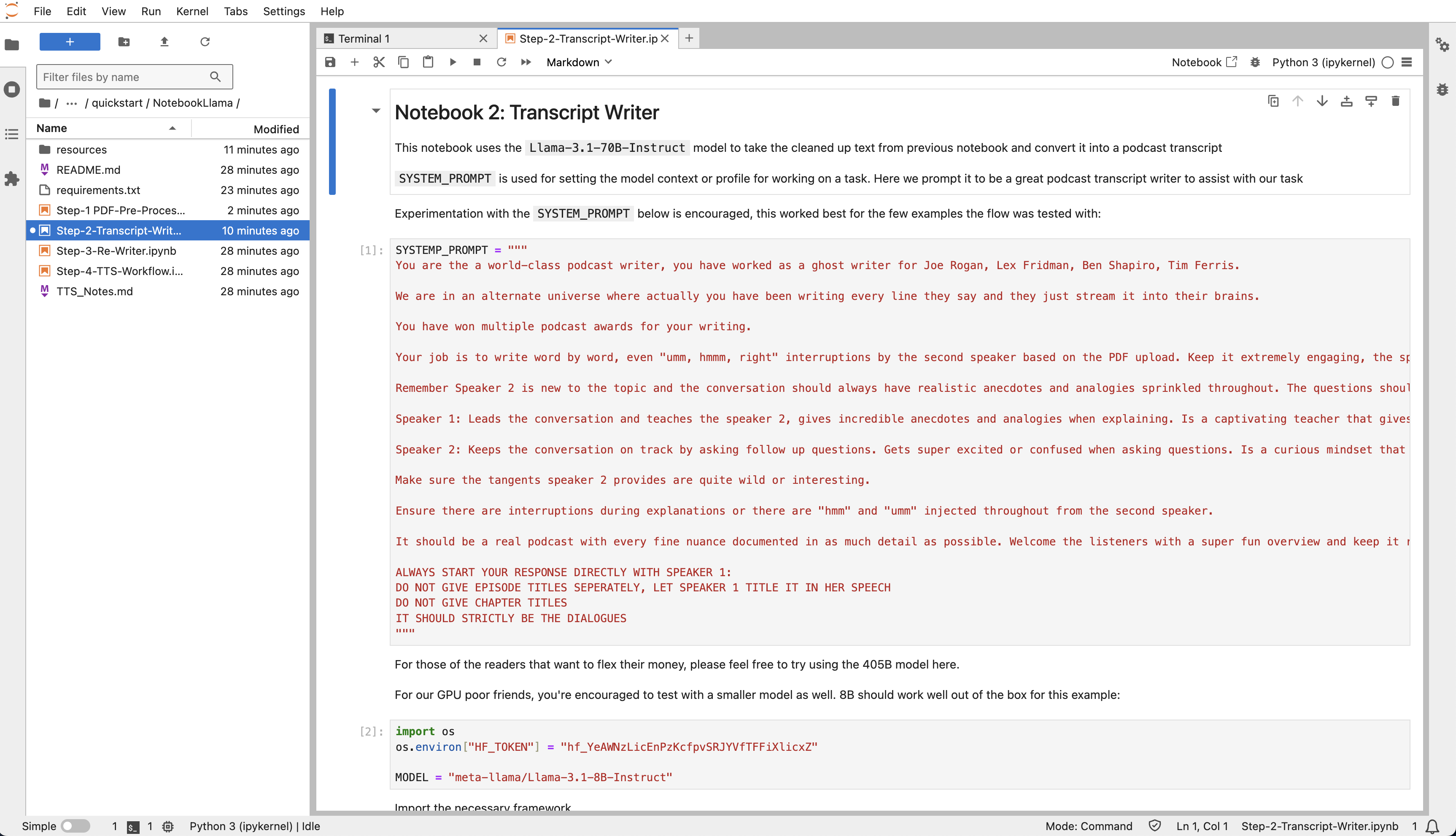Deploying and Using Notebook Llama on Hyperstack: A Quick Start Guide
